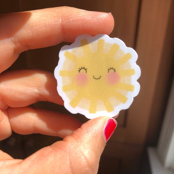 Sun Stickers - Etsy
