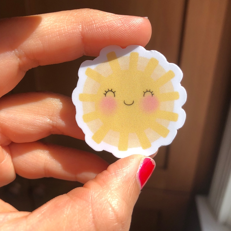 Sun Stickers - Etsy