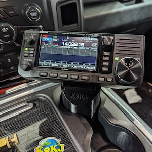 Cupholder Ham Radio Mount for the Icom Ic-705 Portable Mobile 705 - Etsy