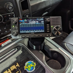 Cupholder Ham Radio Mount for the Icom Ic-705 Portable Mobile 705 - Etsy