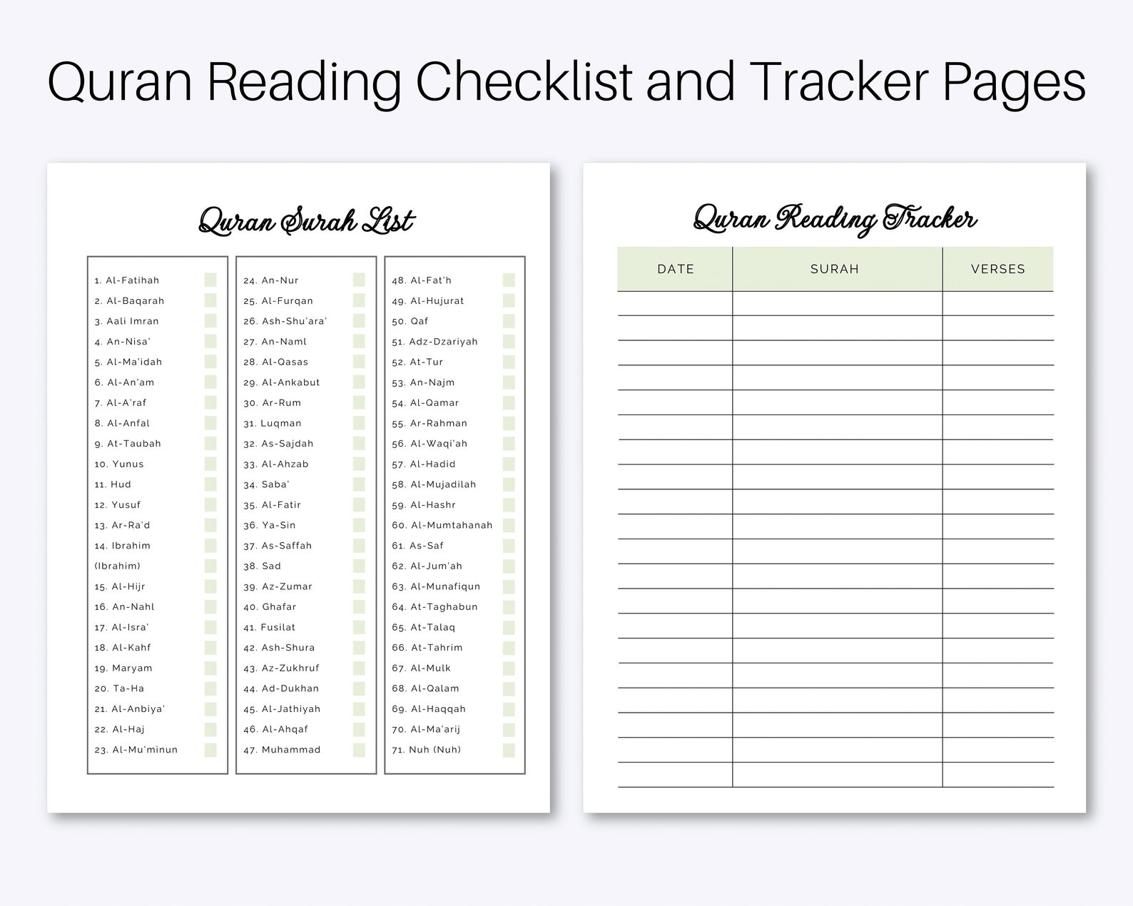 Printable Digital Ramadan Planner 2023 | Ramadan Journal 2023 ...