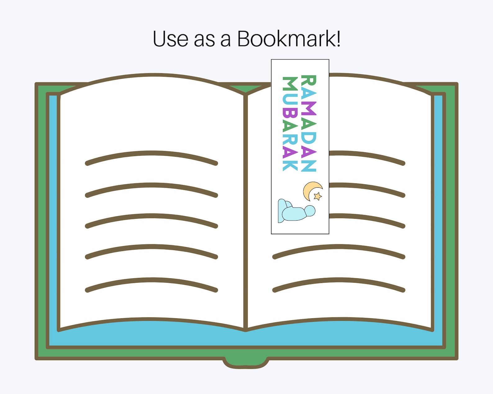 Ramadan Coloring Bookmarks for Kids | Ramadan Activity for Kids ...