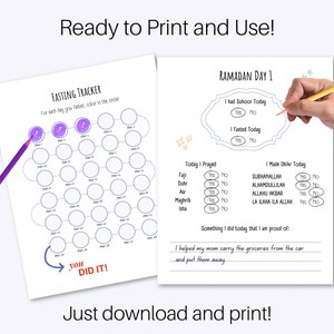 Ramadan Journal for Kids Ramadan Gift for Kids 67 Pages Ramadan Journal ...