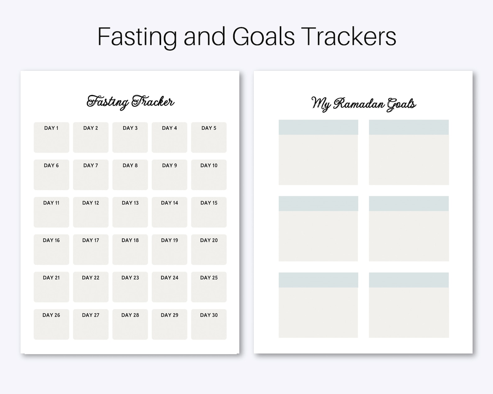 Printable Digital Ramadan Planner 2023 | Ramadan Journal 2023 ...
