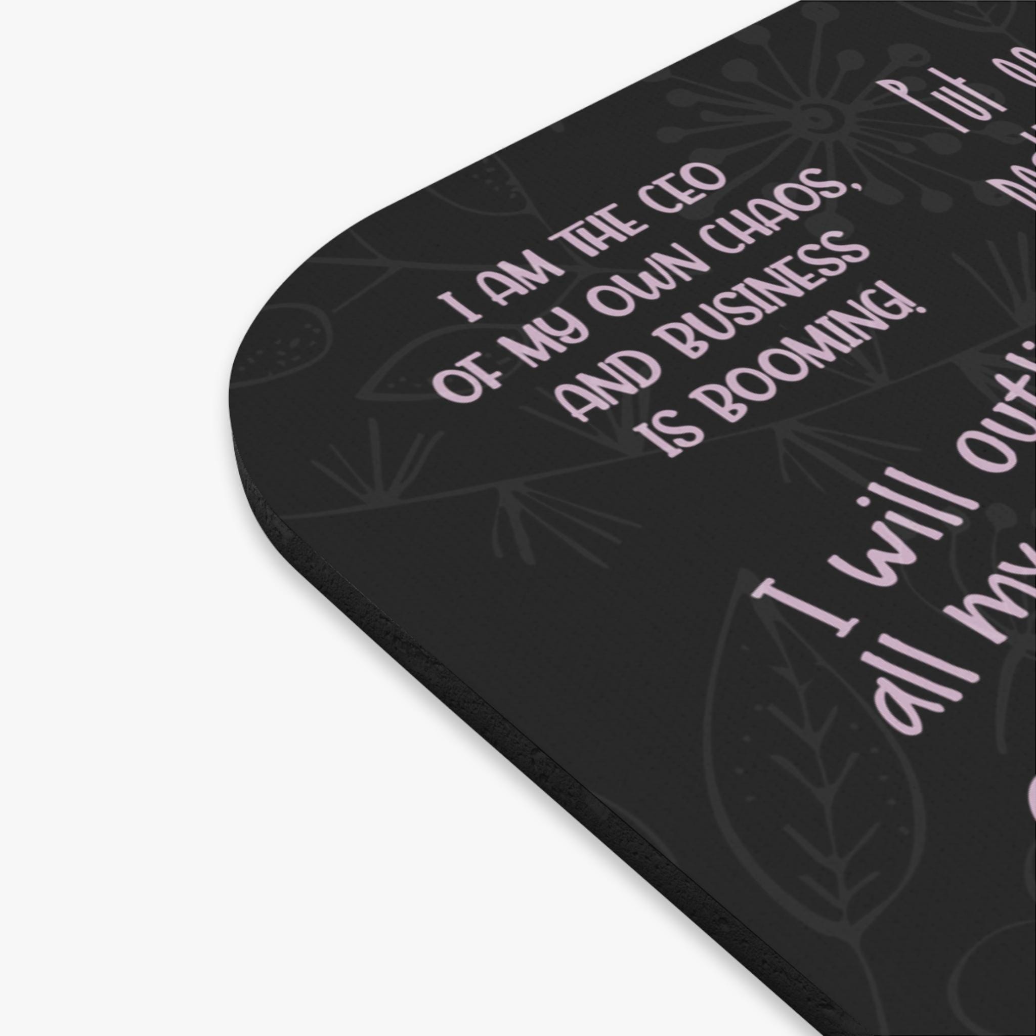Funny Affirmation Mouse Pad: Office Humor Desk Mat - Etsy