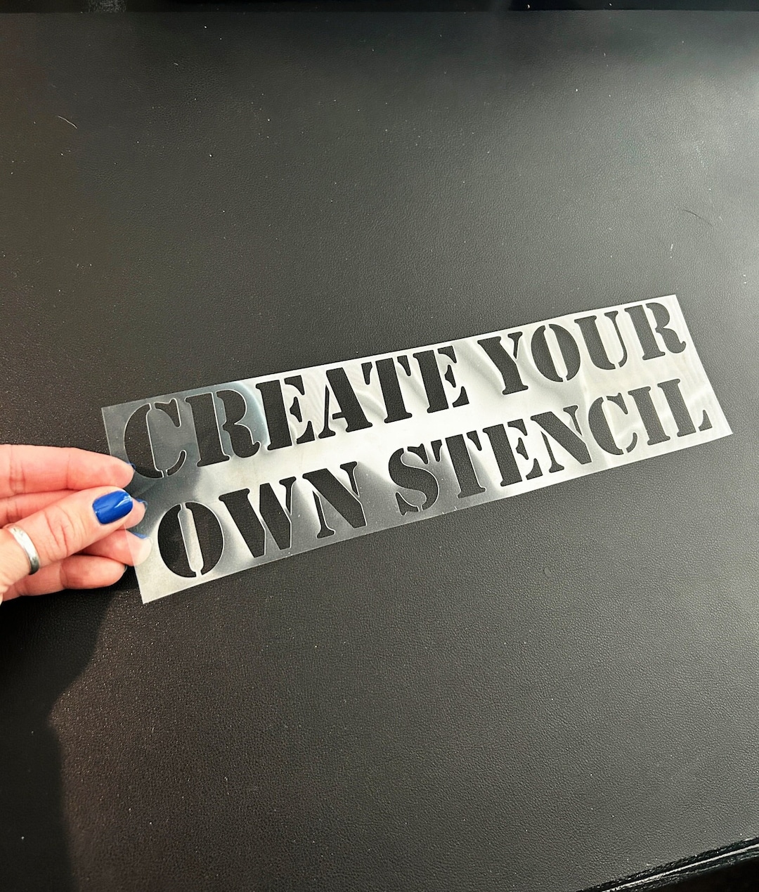 Custom Word(s) Reusable Stencil | Custom Word Stencil | Painting ...