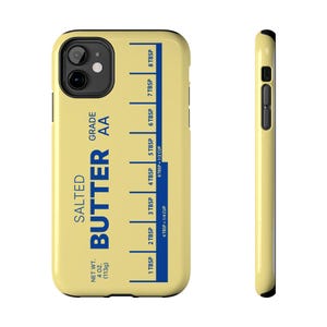 Salted Butter Phone Case: Funny Foodie iPhone & Galaxy Cover - Etsy