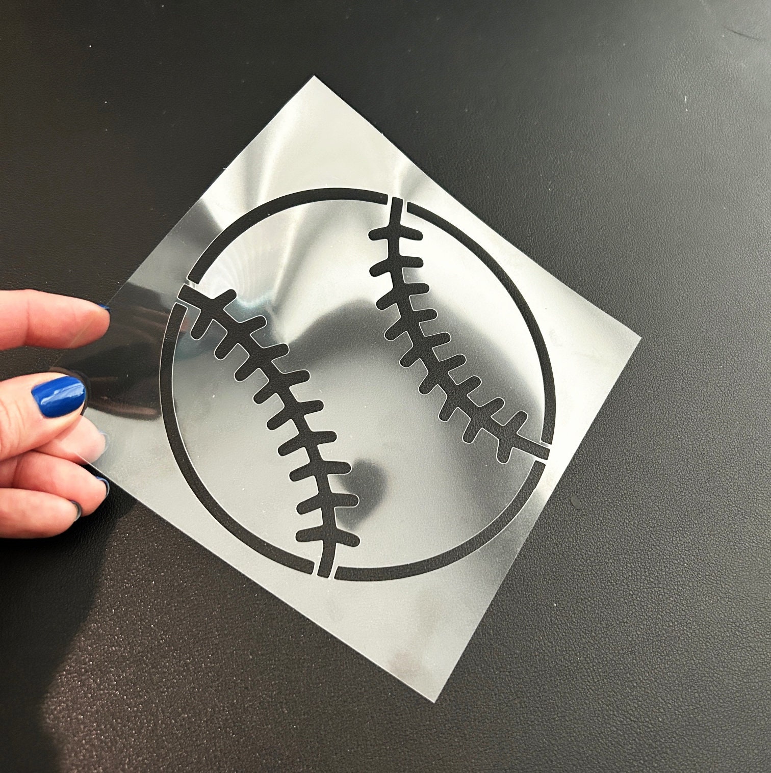 Reusable Baseball Stencil: Sports Painting, Etching, T-ball - Etsy