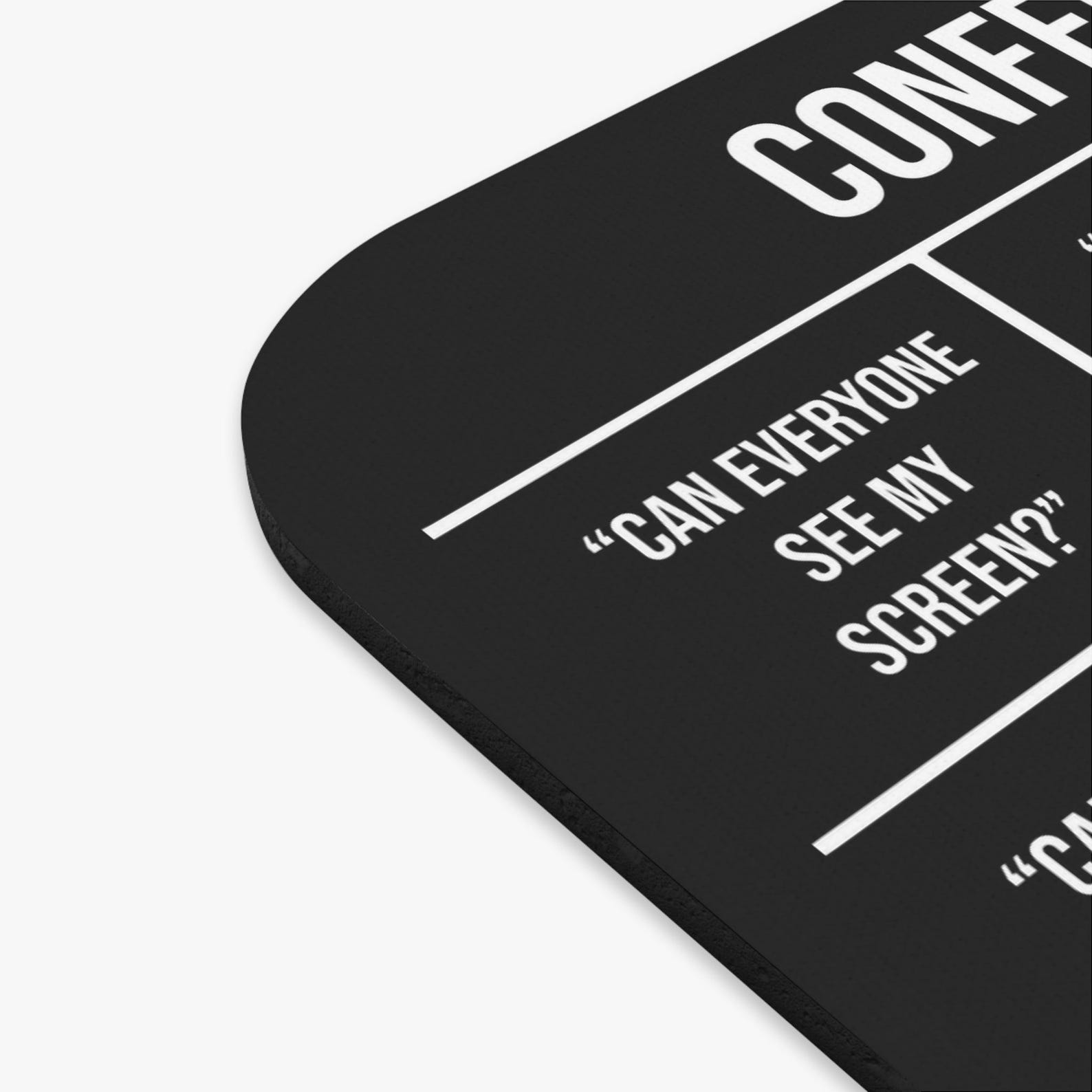 Conference Call Bingo Mouse Pad | Zoom Webex Meeting Game ...