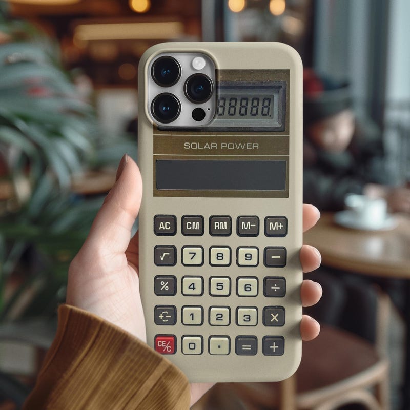 Calculator Phone Case - Etsy