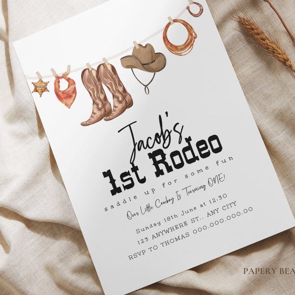 Rodeo Birthday Party - Etsy