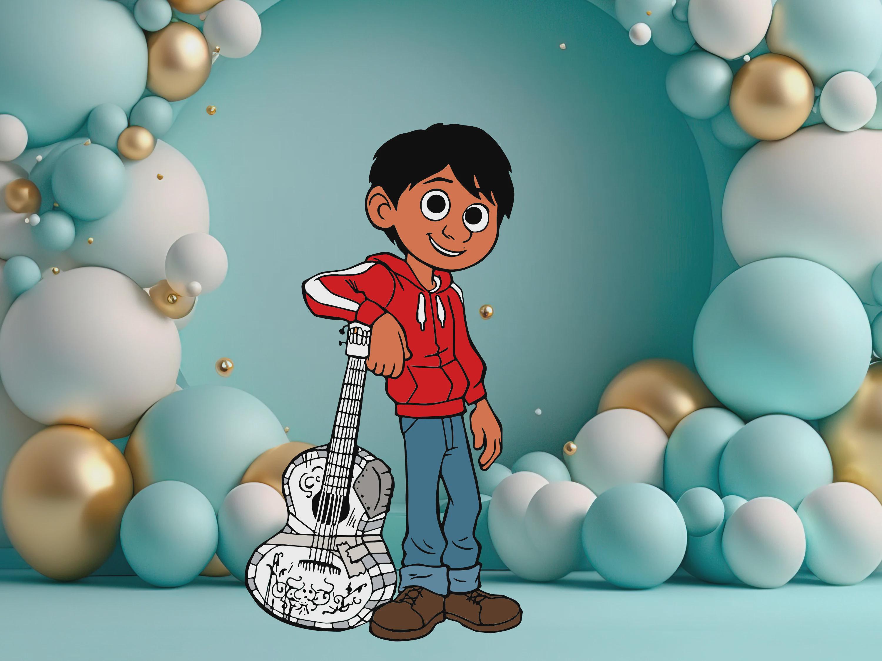Coco Theme Cutout, Miguel Cutout Party Decoration Theme Baby Shower ...