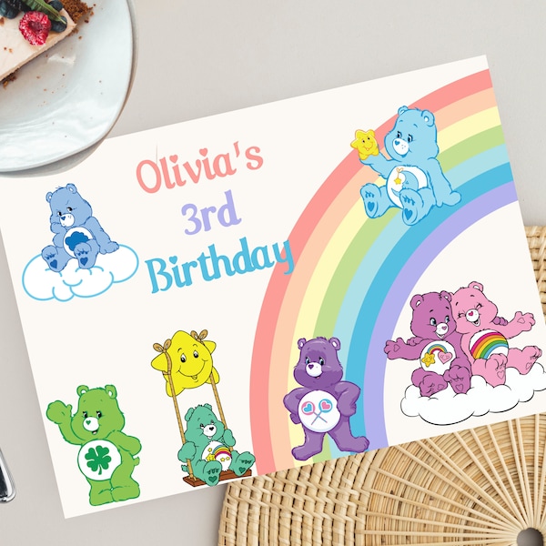 Care Bear Decorations - Etsy