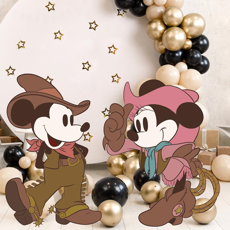 Cowboy Minnie Mouse - Etsy