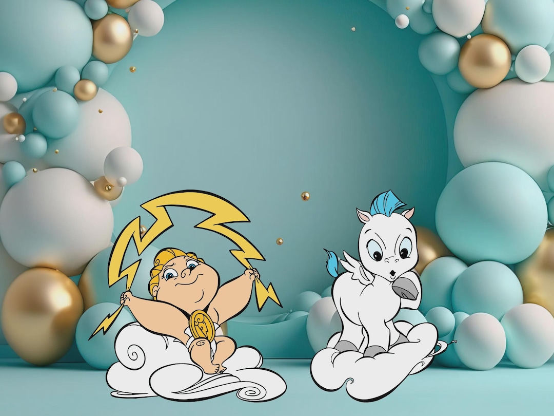 Baby Hercules Theme Cutout, Hercules Cutout Party Decoration Greek ...