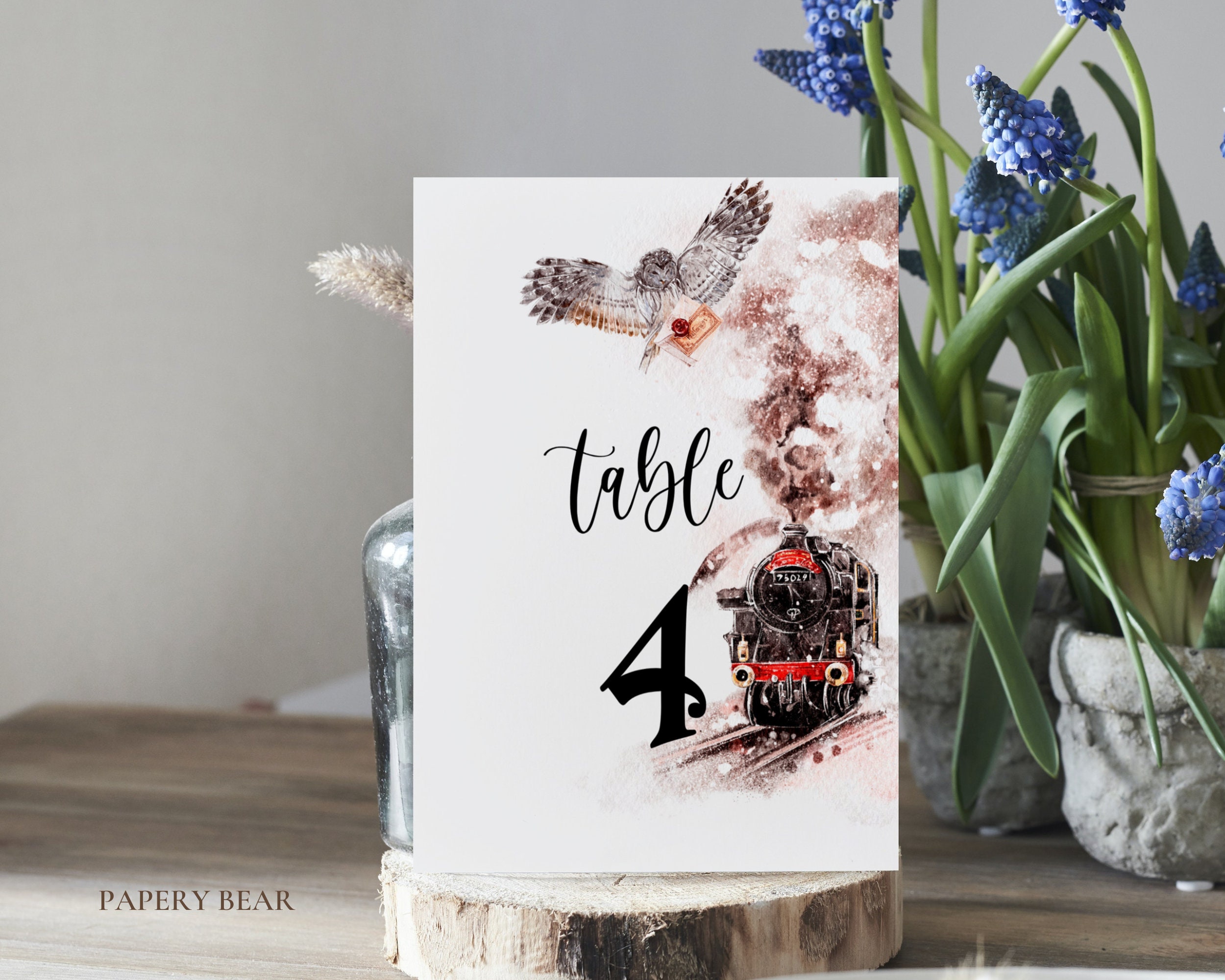 Editable HP Bridal Shower Invitation Template, Wizard Bridal Shower ...