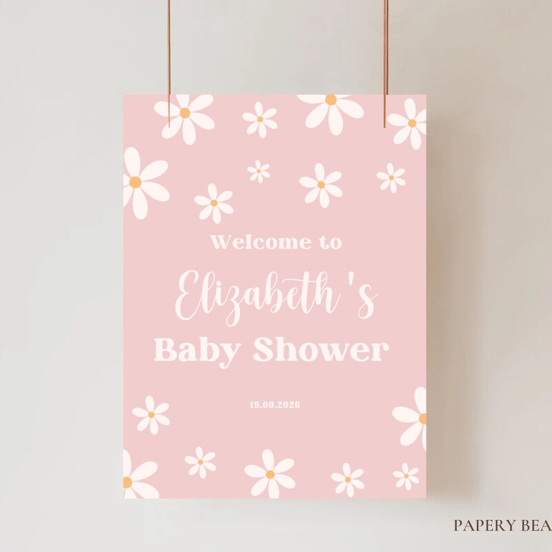 White Daisy Signs - Etsy