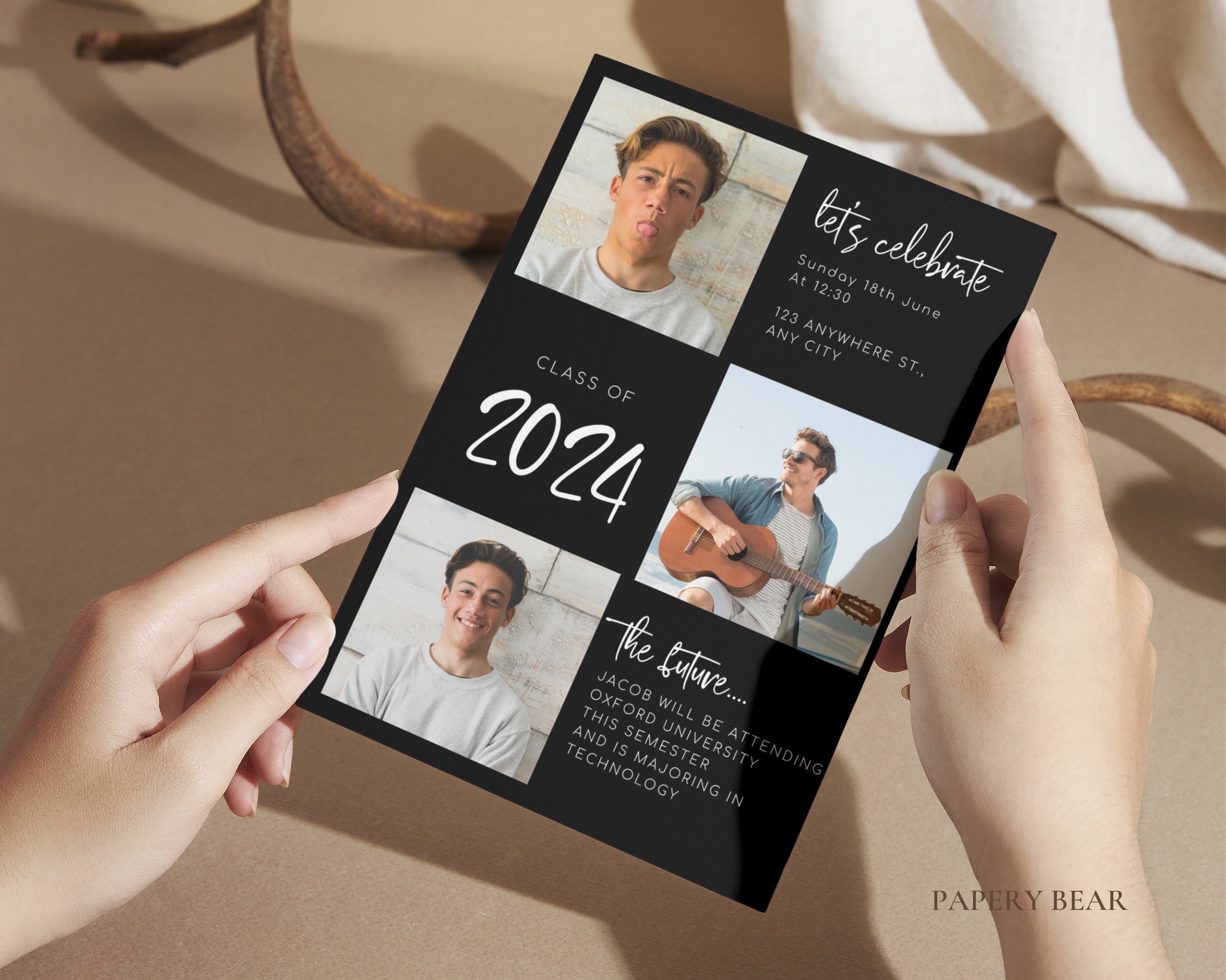 Graduation Invitation 2023 High School College Senior Graduation ...