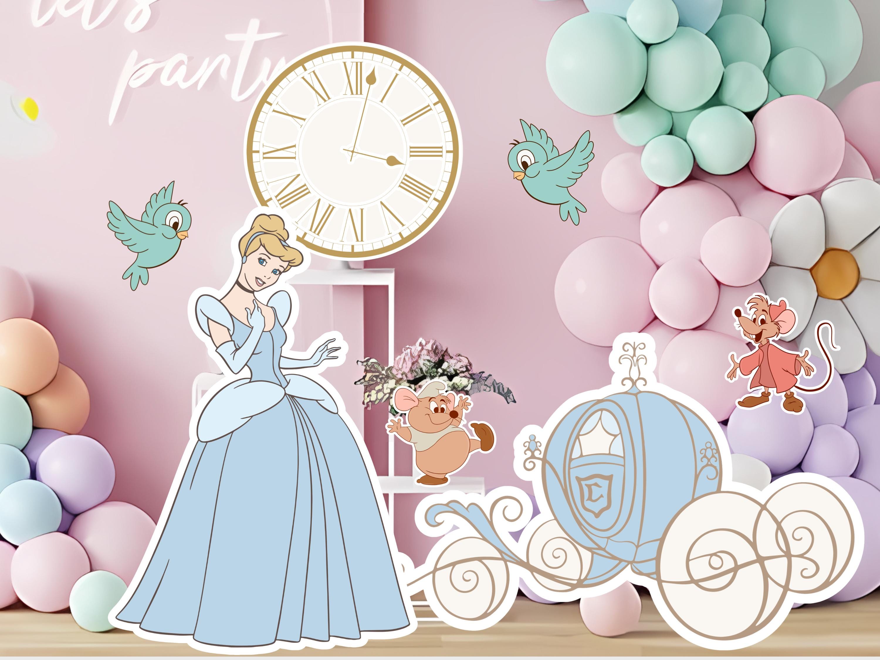 Cinderella Cutout, Carriage Godmother Cutout Decor, Cinderella Party ...