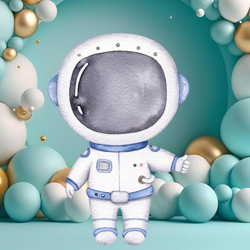 Astronaut Face Party - Etsy