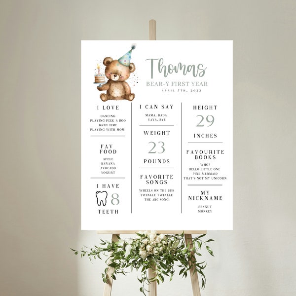 Teddy Bear Birthday - Etsy