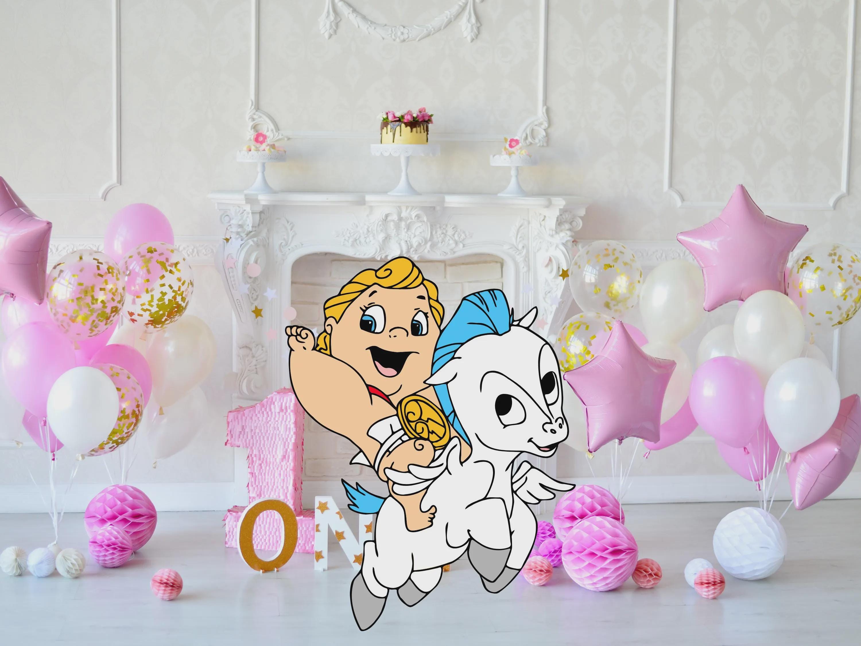 Baby Hercules Theme Cutout, Hercules Cutout Party Decoration Greek ...