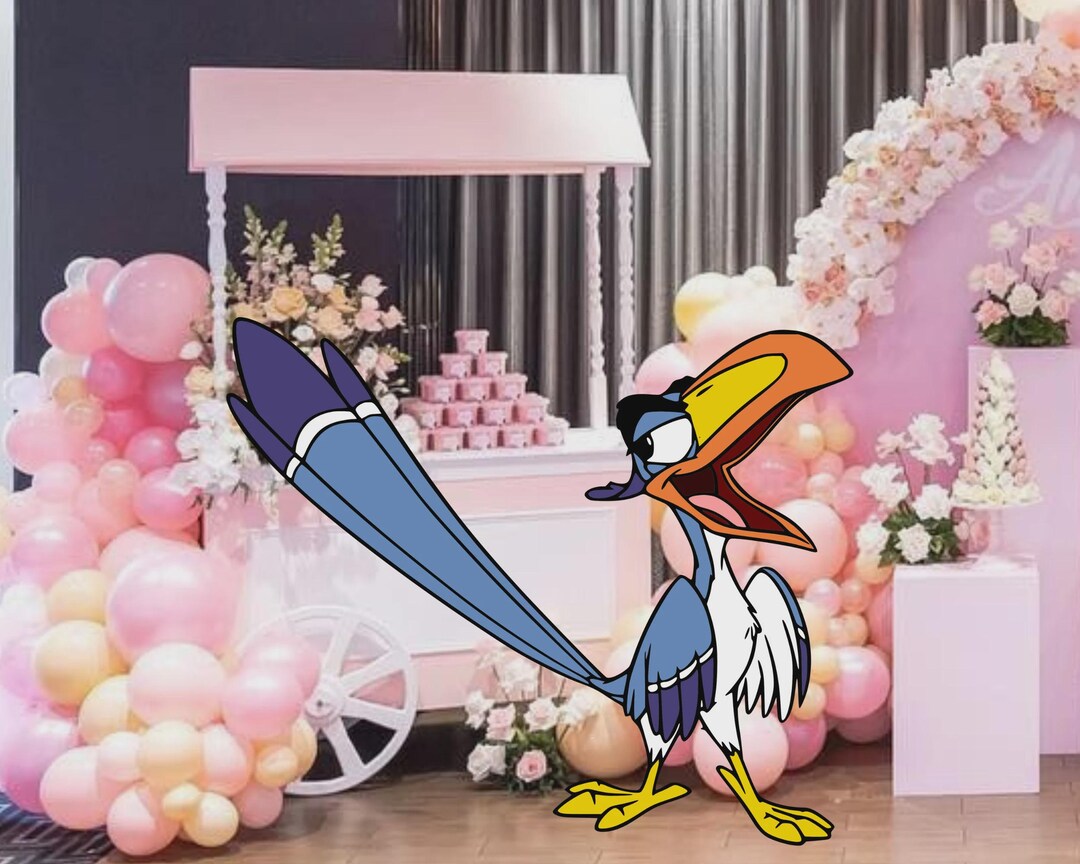Lion King Zazu Cutout, Lion King Decor, Lion King Simba Party ...