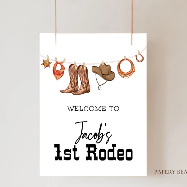 First Rodeo Birthday - Etsy