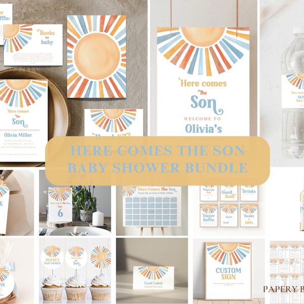 Baby Shower Sun Decoration - Etsy