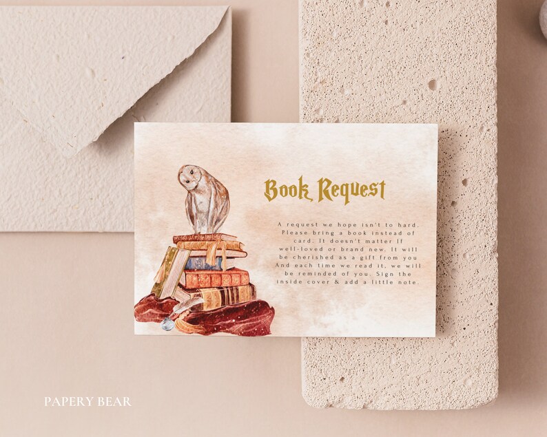 Editable HP Baby Shower Invitation Templates Bundle Wizard - Etsy