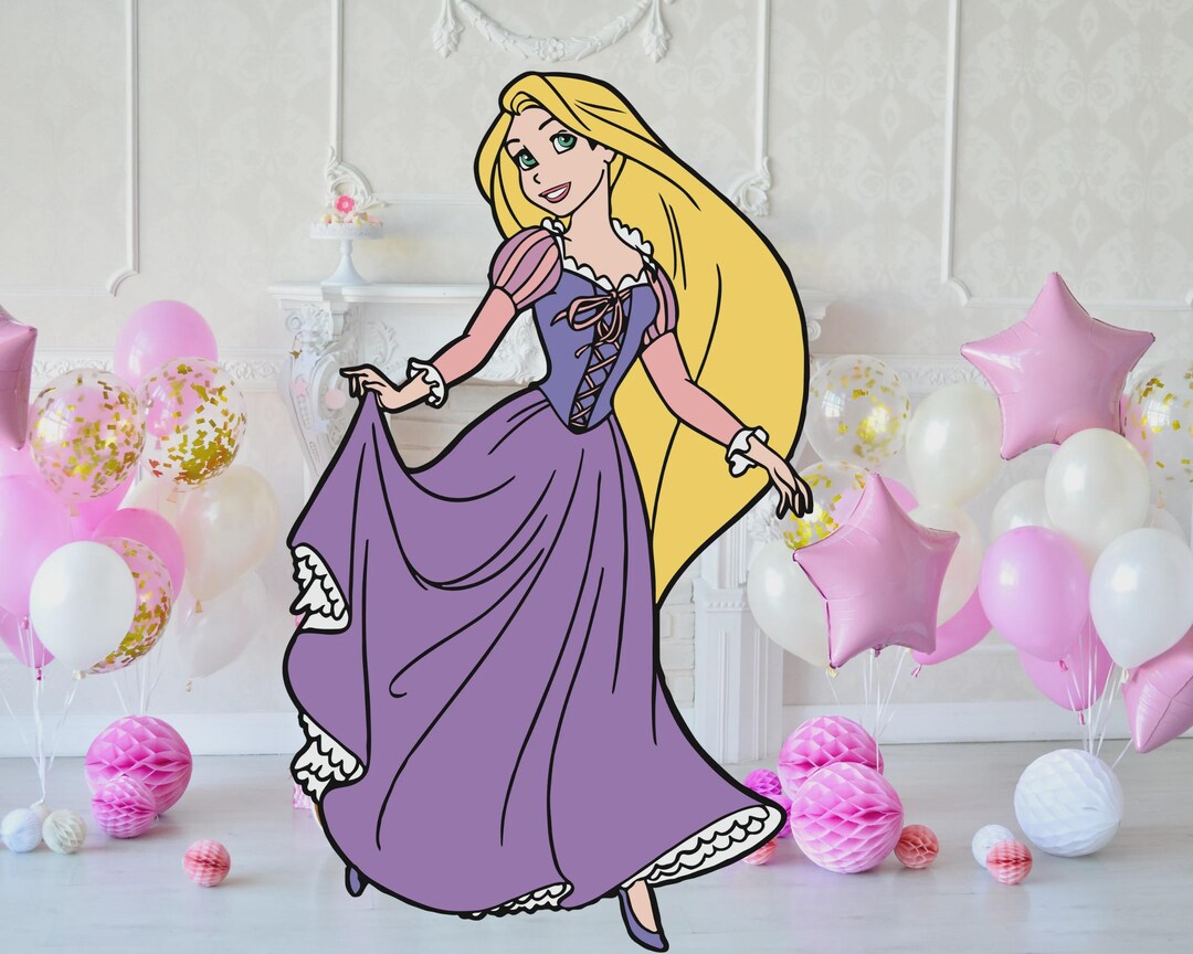 Rapunzel Stand up Prop, Tangled Party Decoration (digital Download) - Etsy