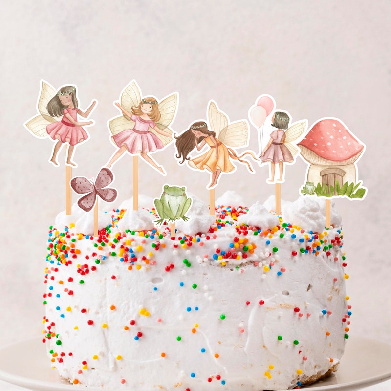 Fairy Cake Topper - Etsy