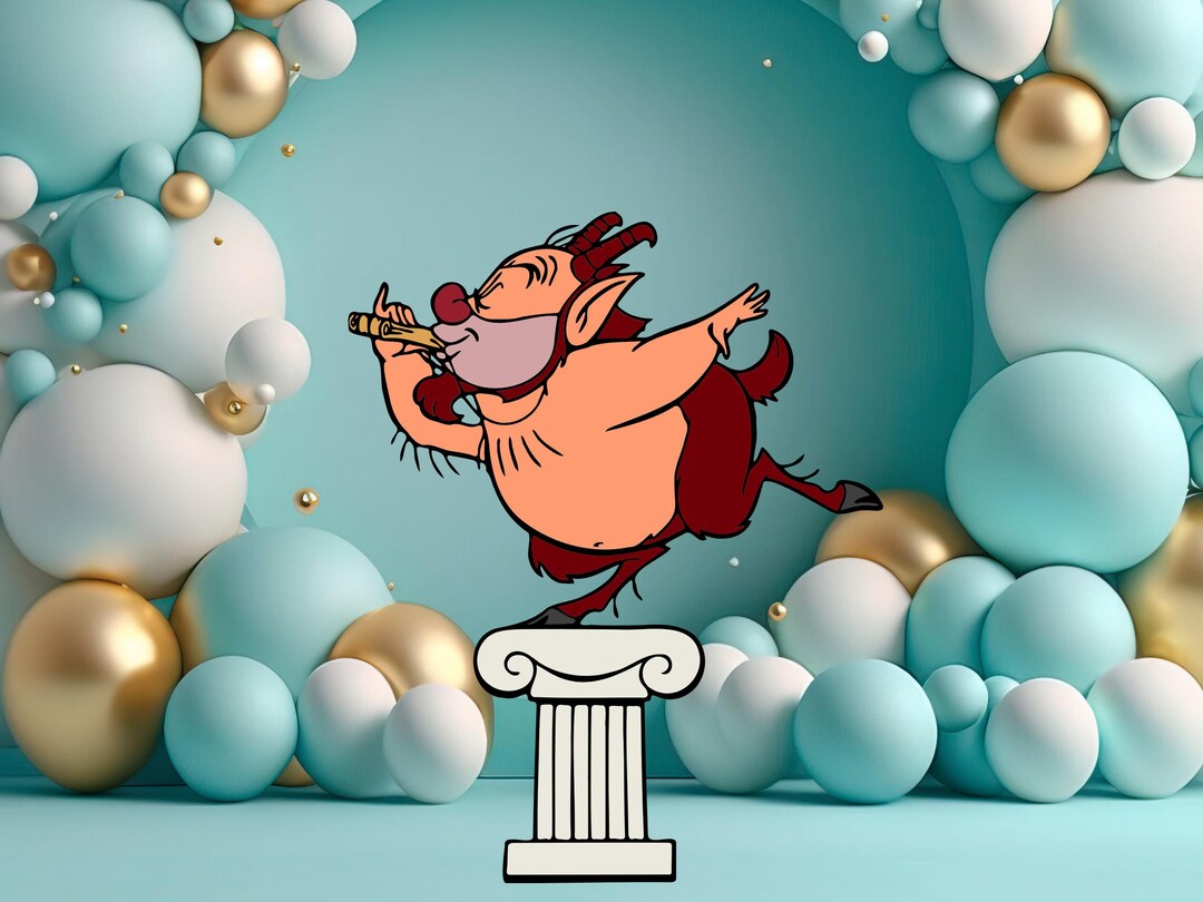 Hercules Phil Cutout, Greek Mythology Party Prop (digital Download) - Etsy