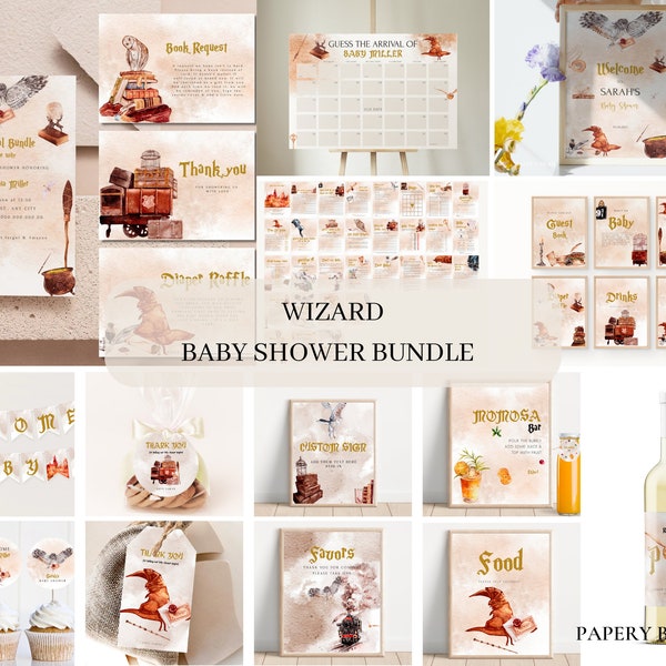 Hp Baby Invitation - Etsy