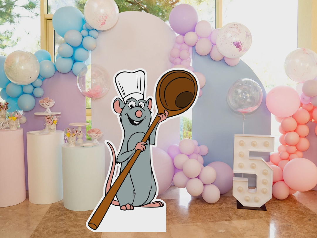 Ratatouille Remy Big Decor Backdrops, DIGITAL Cutout Decor Remy ...