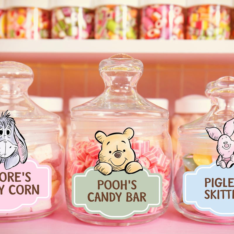 Candy Buffet Jars - Etsy