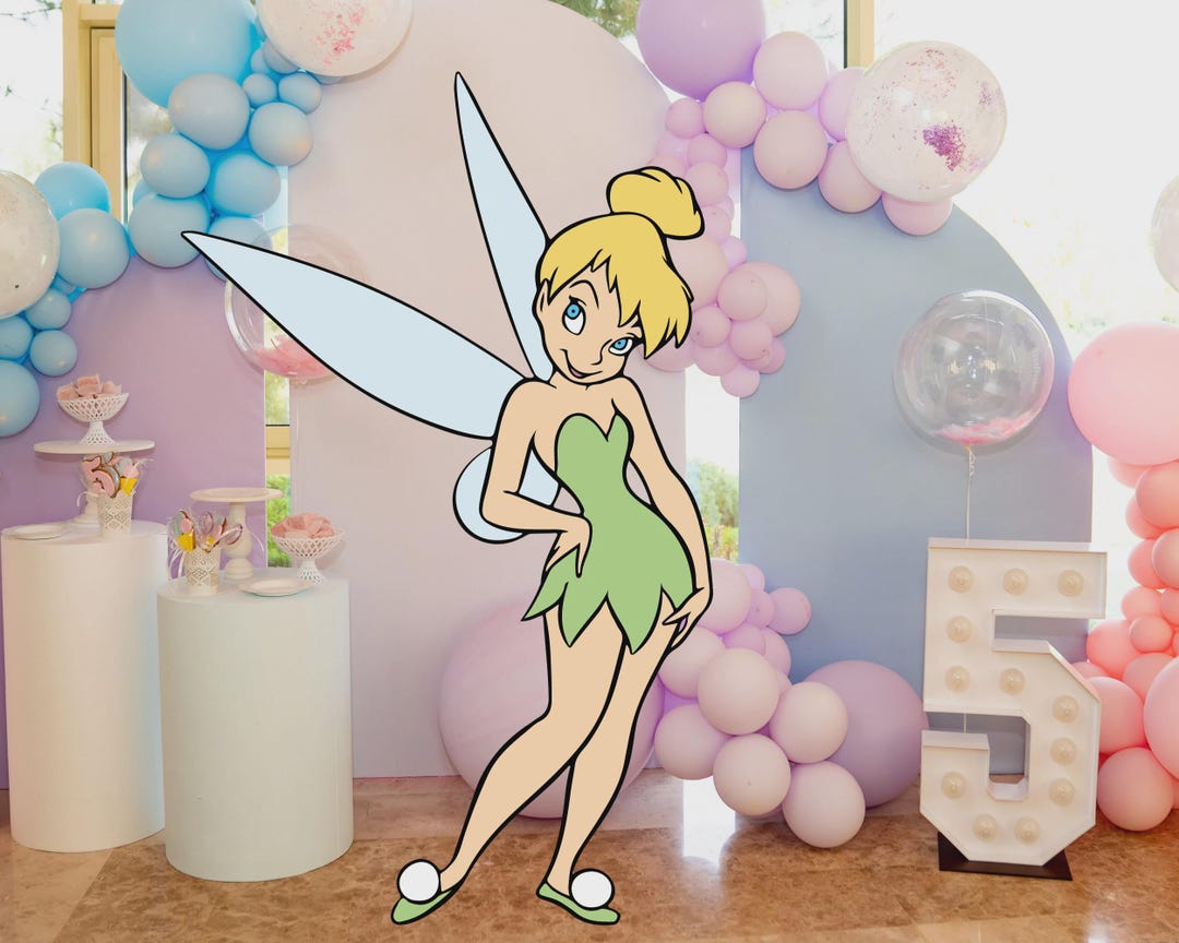 Inker Bell Cutout Decor, Tinker Bell Big Decor, Peter Pan Party ...