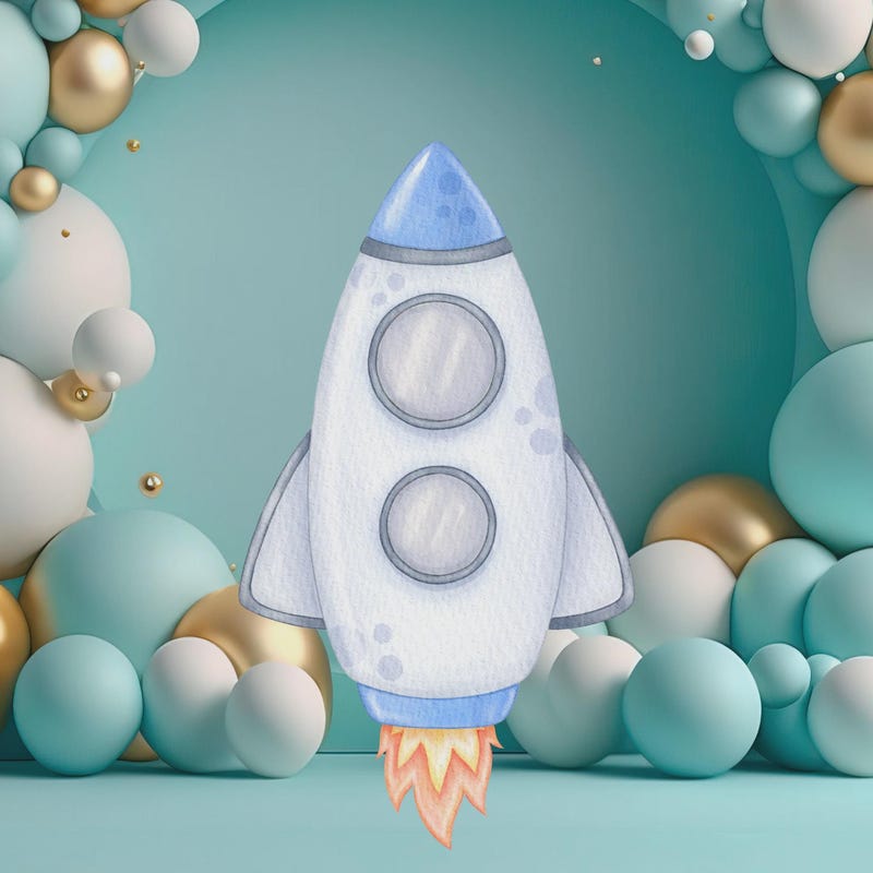 Space and Rockets Baby - Etsy