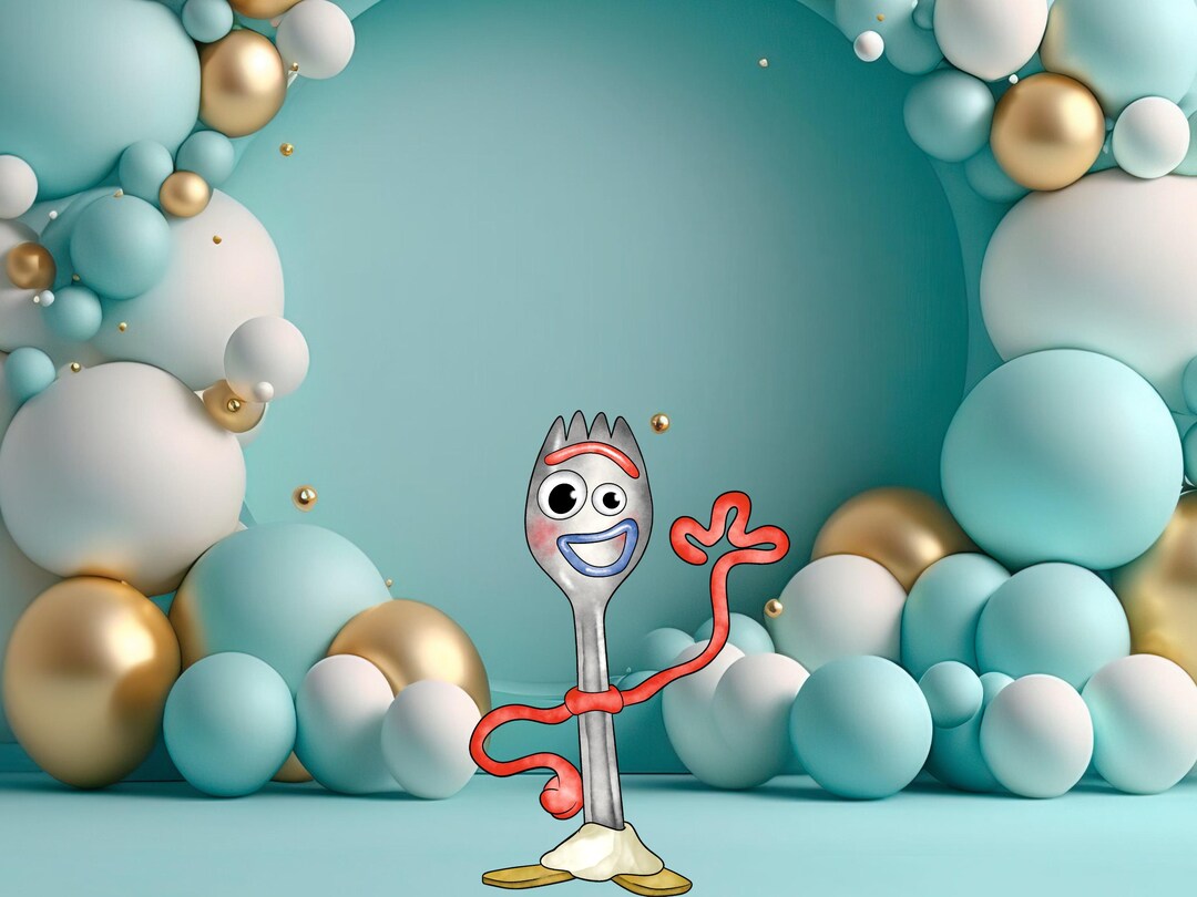 Toy Story Forky Cutout, Birthday Party Prop (digital Download) - Etsy