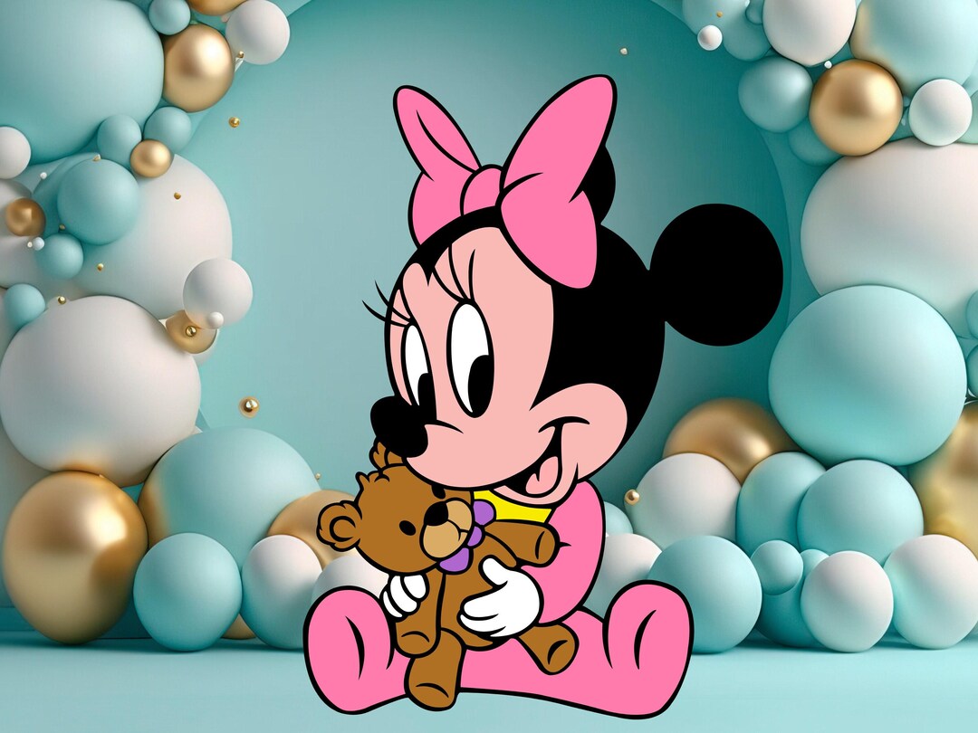 Baby Mouse Cutout, Birthday Party Prop (digital Download) - Etsy