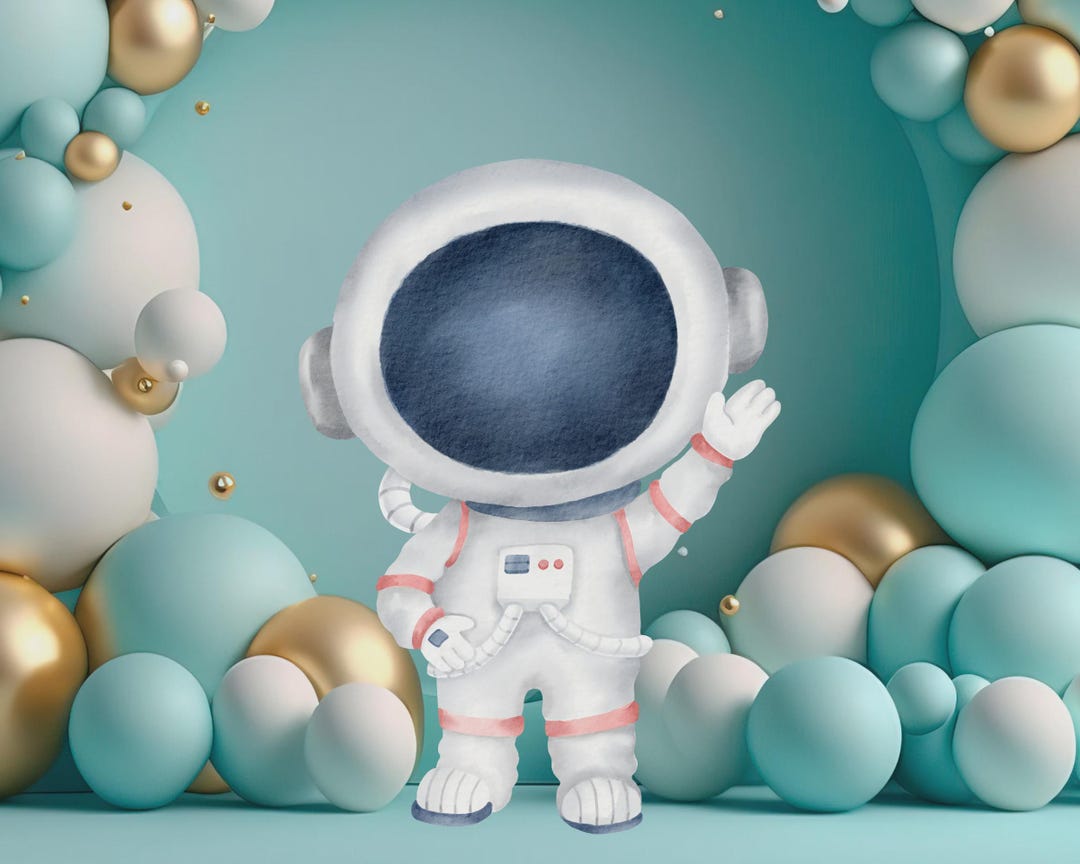Boy Astronaut Cutout, Space Party Decoration (digital Download) - Etsy