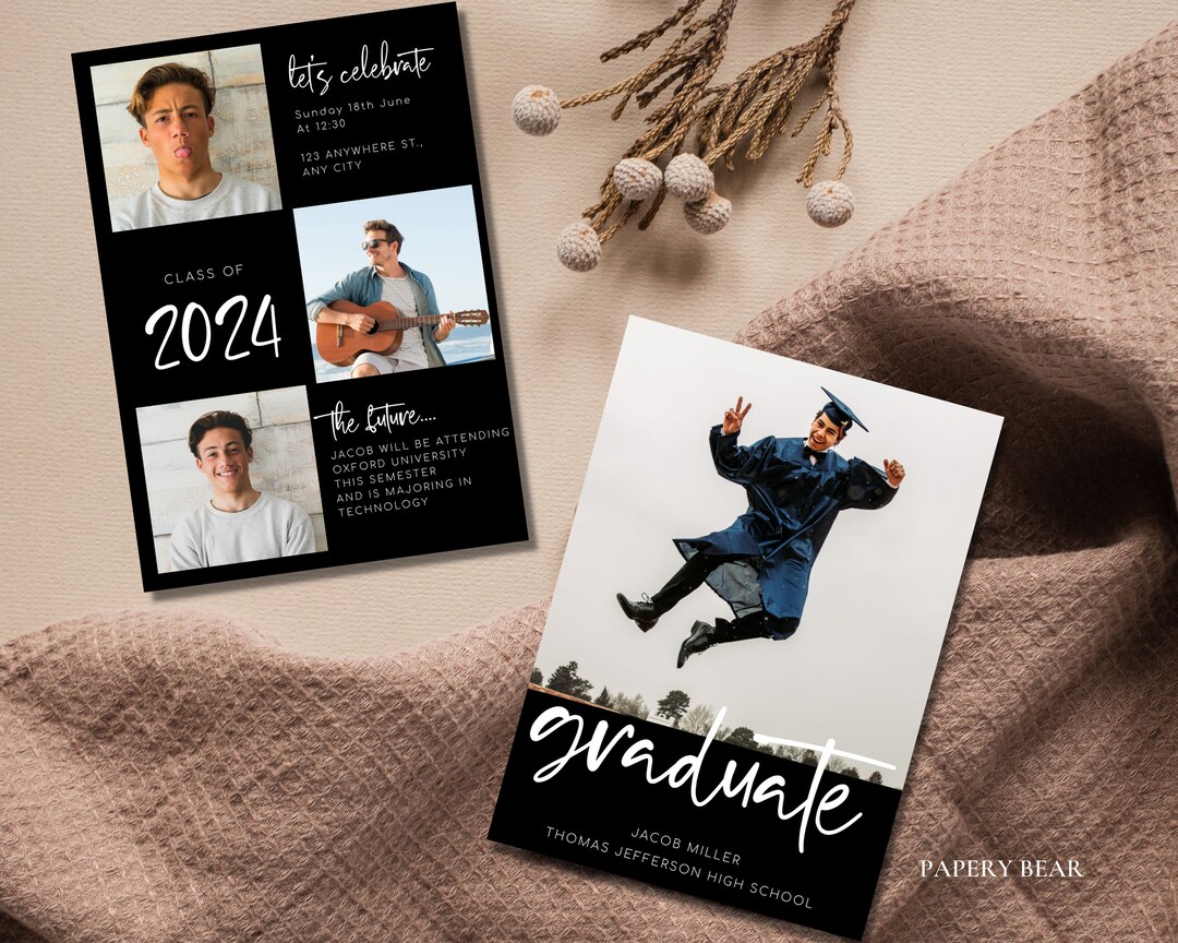 Graduation Invitation 2023 High School College Senior Graduation ...