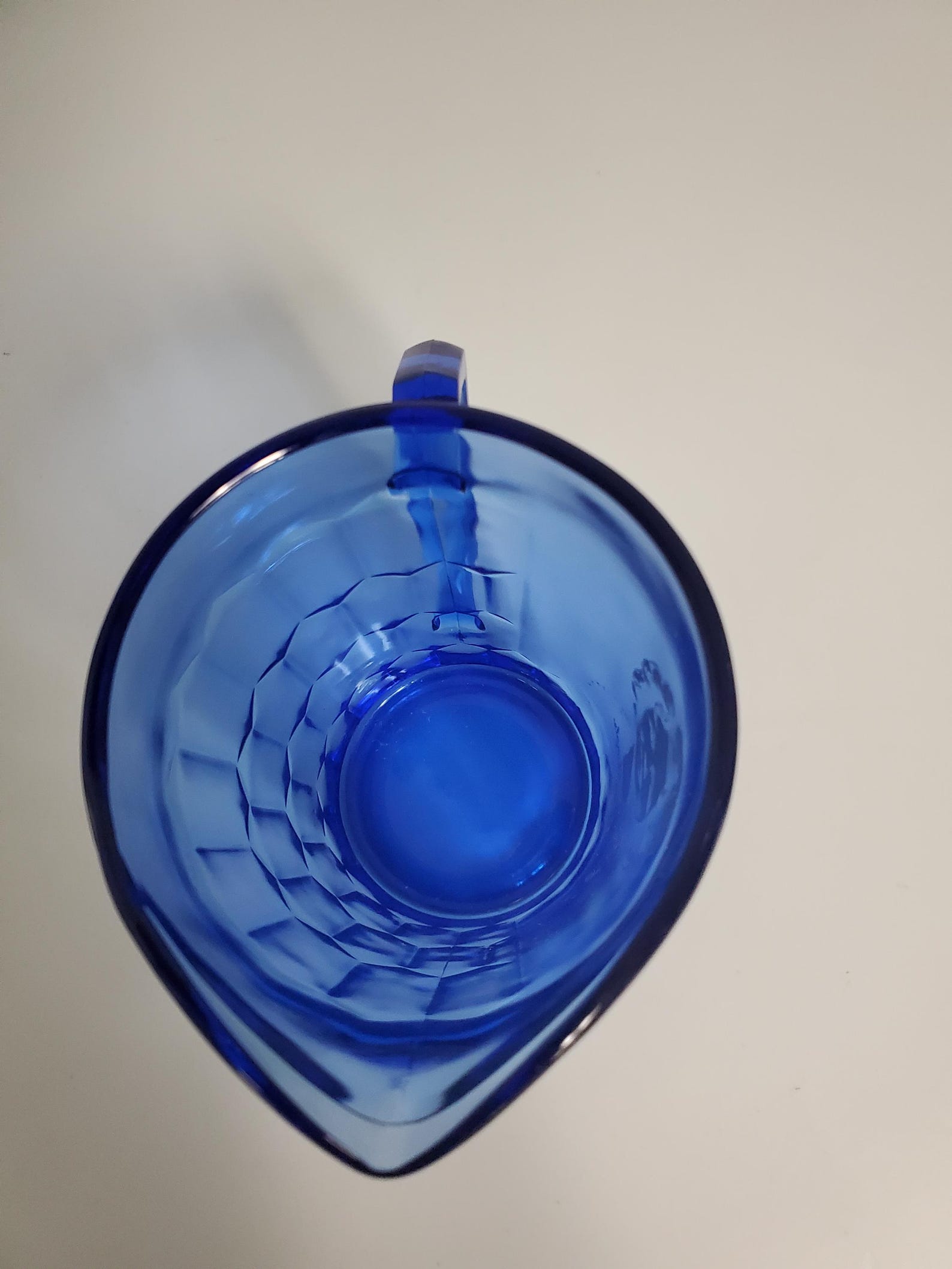 Vintage 1930's SHIRLEY TEMPLE Hazel Atlas Cobalt Blue Glass Pitcher - Etsy