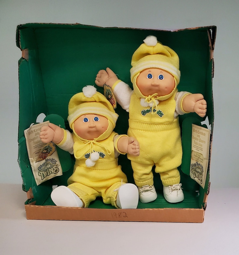 1984 Limited Edition Cabbage Patch Kids Twin Boys. - Etsy