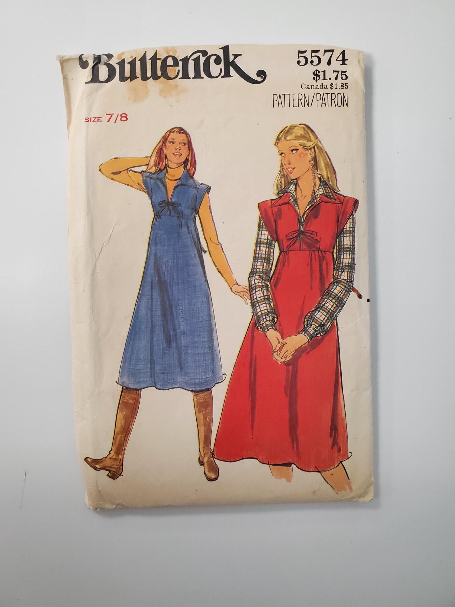 Vintage 1970's BUTTERICK #5574 Uncut Pattern - Etsy