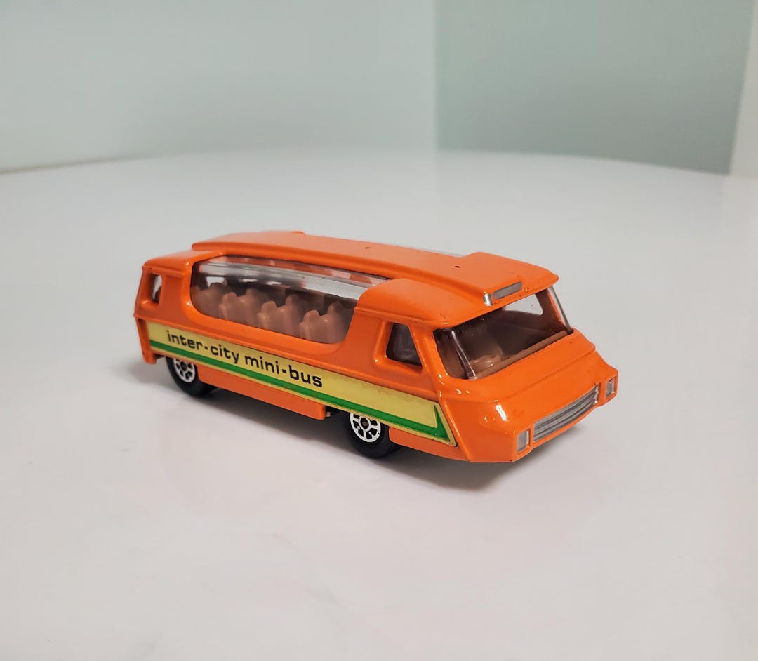 Vintage 1960's CORGI Toys Intercity Mini Bus - Etsy
