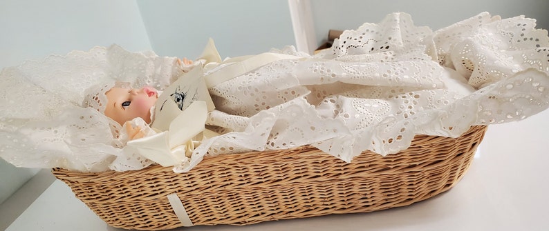 1981 Vintage GERBER BABY DOLL With Christening Gown With Bonnet and ...