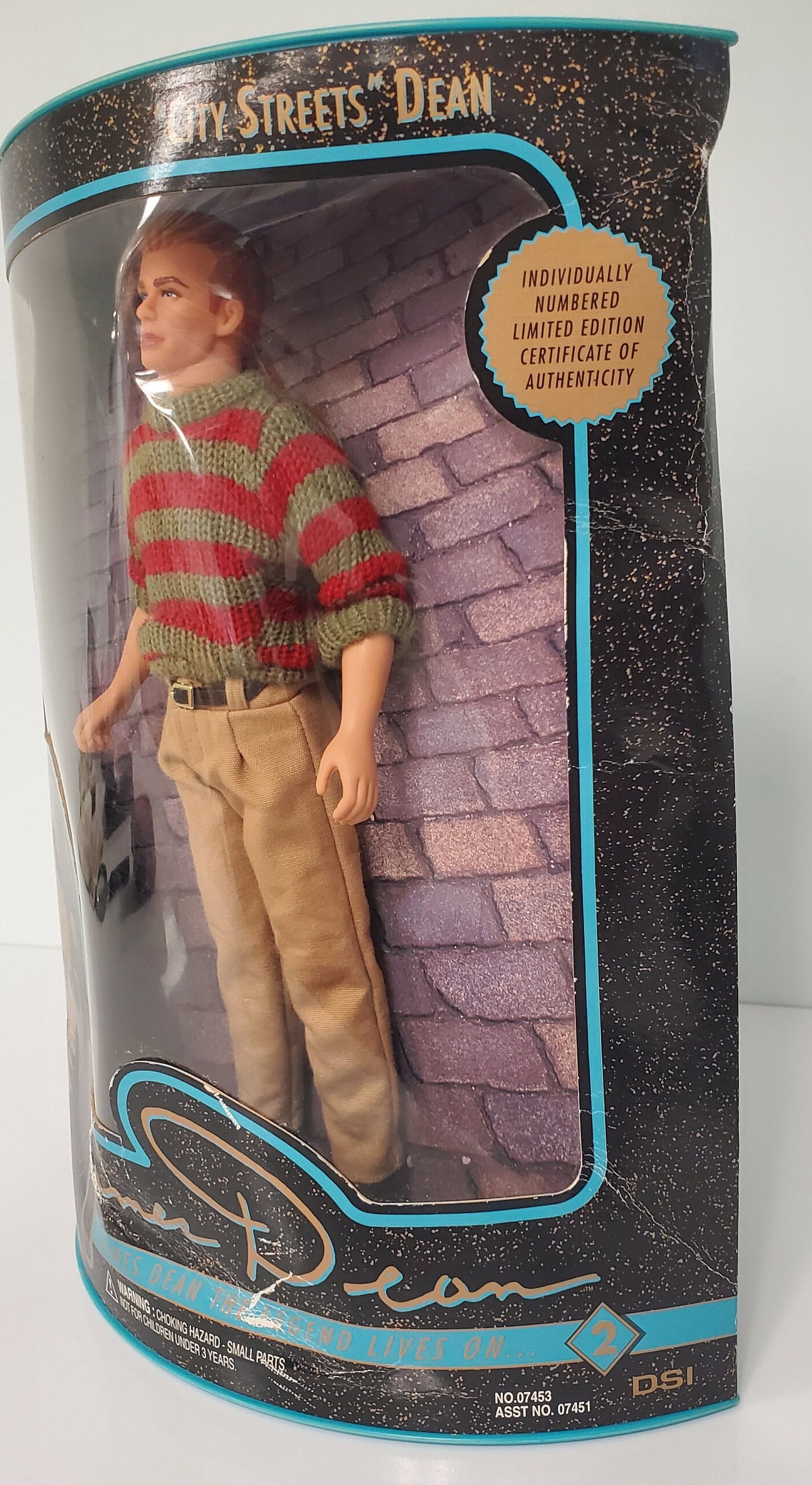 Vintage JAMES DEAN Doll- City Streets the Legend Lives On - Etsy