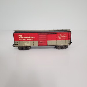 Vintage 1950's MARX New York Central PACEMAKER Box Car - Etsy
