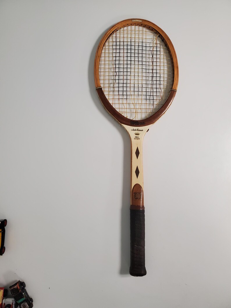 Vintage 1950's WILSON Jack Kramer Pro Staff Wood Tennis Racquet ...